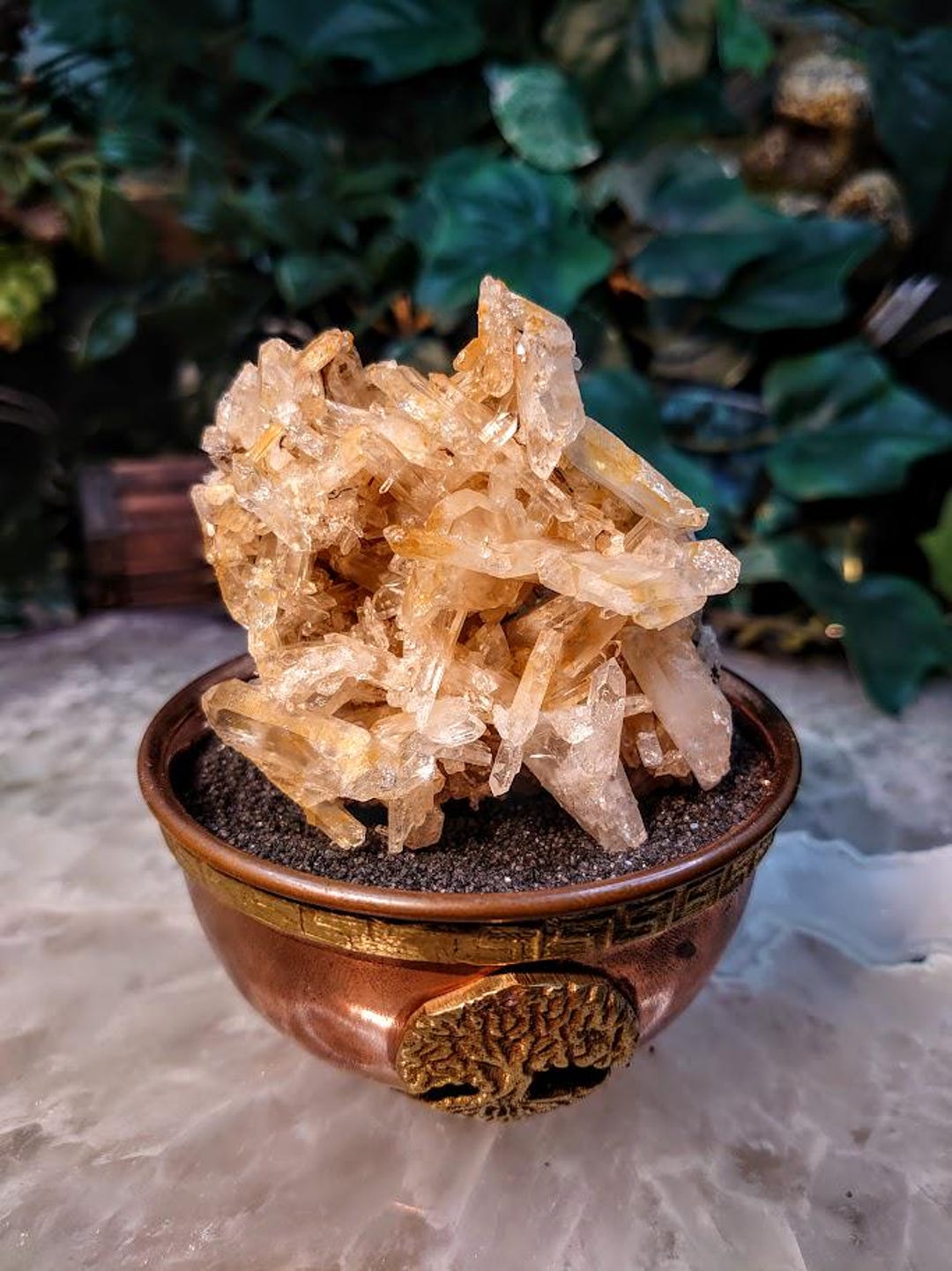 Halloysite Tabular Quartz Cluster From Colombia / Natural / 114g ...