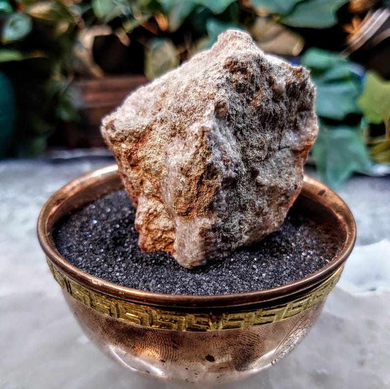 Hematite Quartz Cluster on Matrix From Zambia for Home and Altar Decor ...