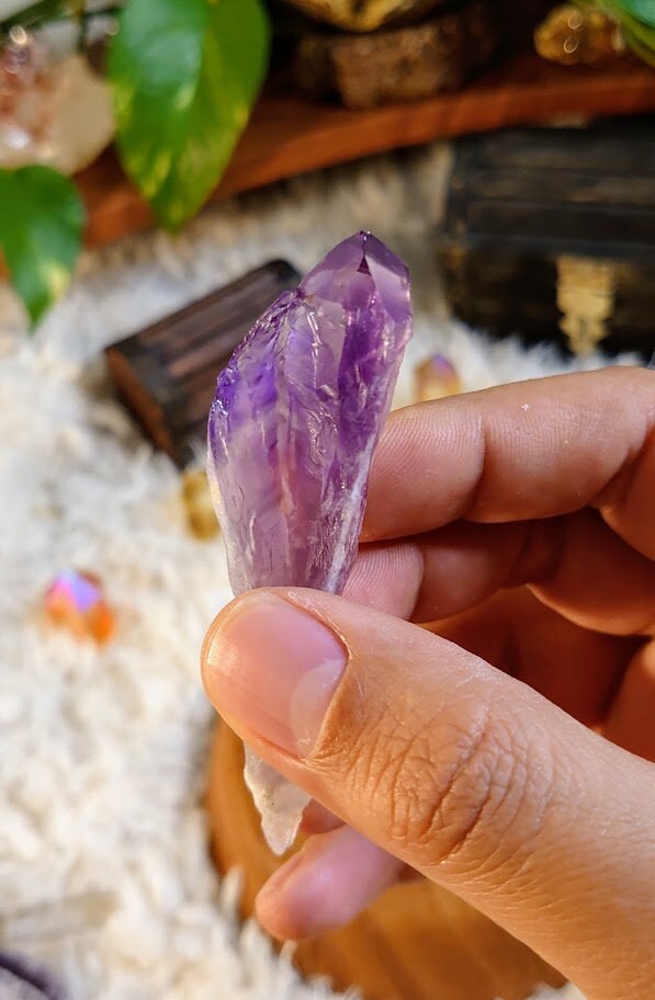 Natural Amethyst Root Crystals from Brazil/ Small Amethyst | Etsy