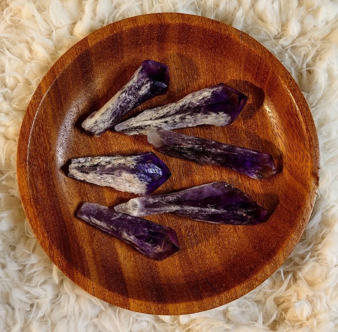 Natural Amethyst Root Crystals From Brazil/ Small Amethyst - Etsy