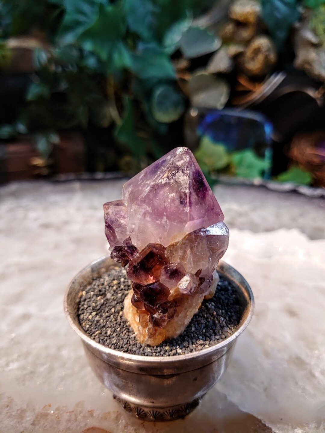 Spirit Quartz Point From South Africa / 55.77g / Cactus Quartz / Spirit Amethyst for Crystal ...