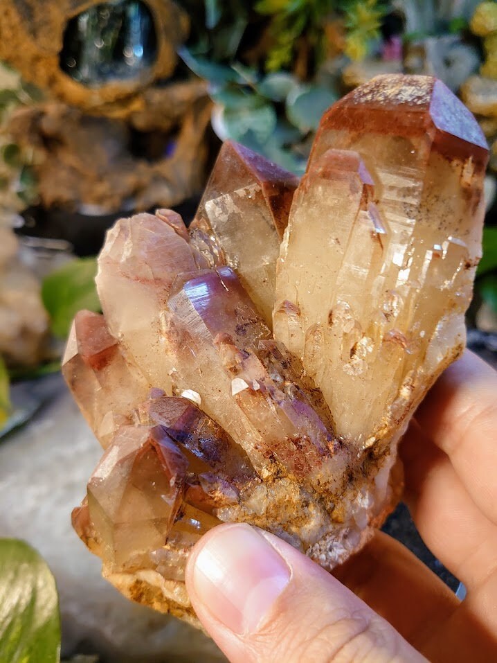 Rocks & Geodes One Hematoid Ghost around 1.3 inch Tall Home Décor Home ...