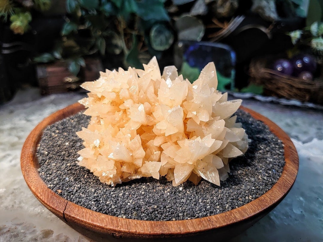 Amazing Dogtooth Orange Calcite Cluster From Andalusia, Spain for ...