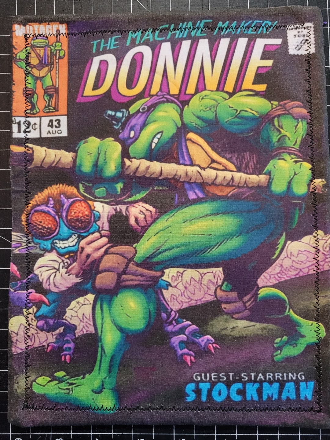 Donnie Comic Cover, TMNT EDC Hank, Handkerchief, Please Read Full ...