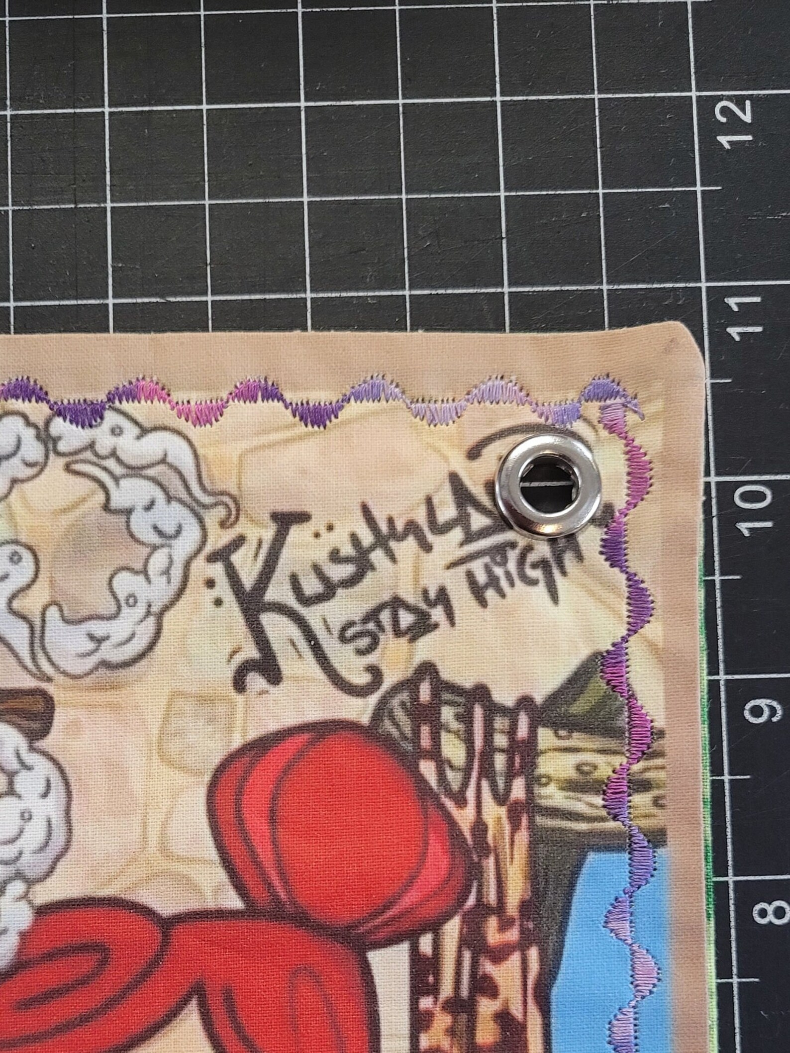 Raph Comic Cover TMNT EDC Hank Handkerchief Please Read - Etsy