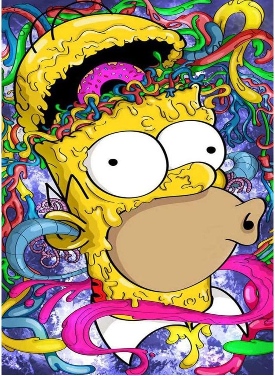 Tripping Homer EDC Hank, Handkerchief, Please Read Full Description - Etsy