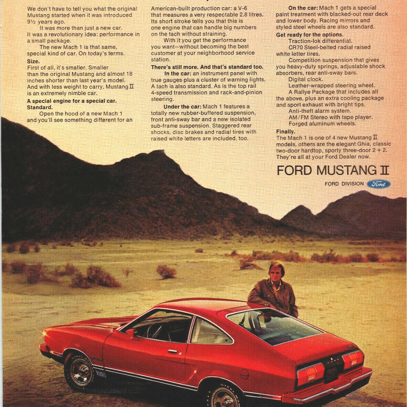 Mustang Ii - Etsy