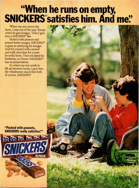 Snickers Print Ad