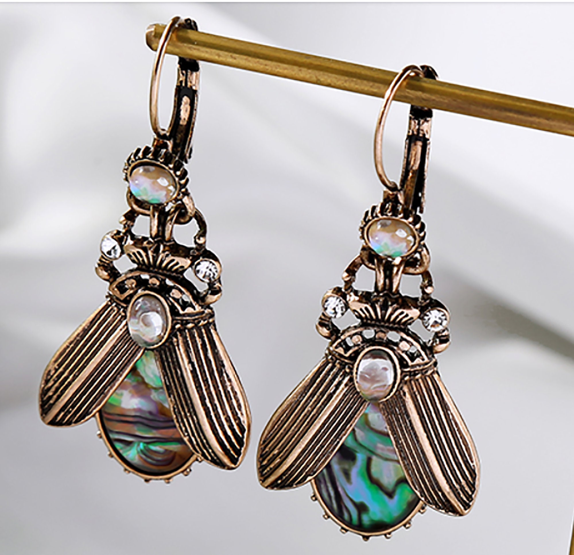 Vintage Art Deco Style Bee Moth Beetle Insect Imitation - Etsy UK