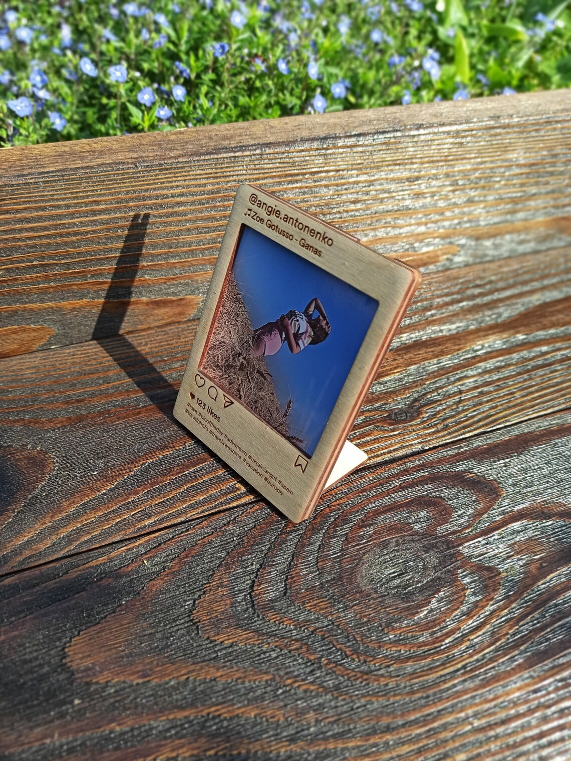 Custom Instagram Photo Frame Mini Photo Frame Wooden Instagram Post ...