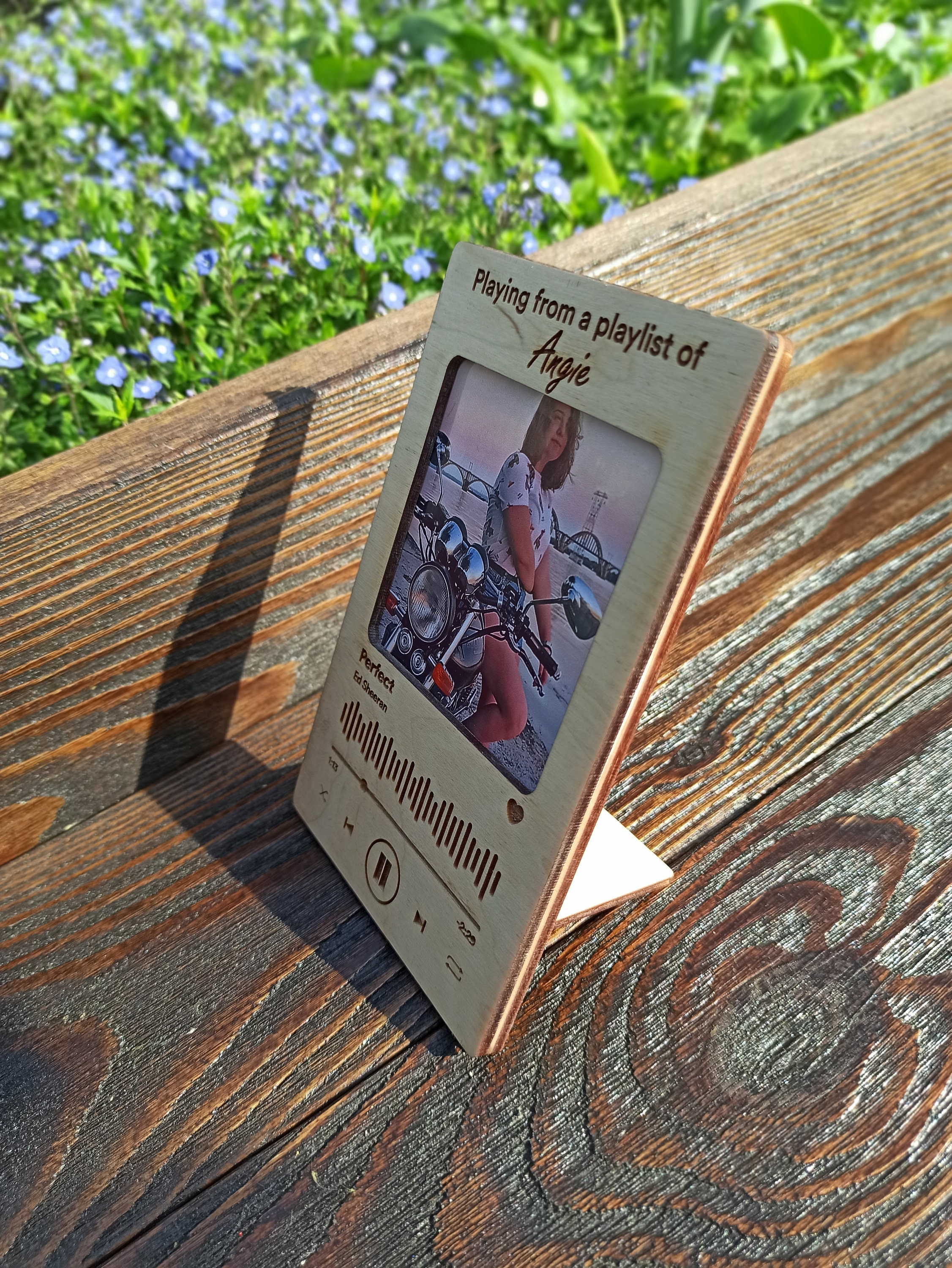 Spotify Song Plaque With Your Photo | Custom Made Picture Frame ...