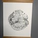 Wood Art, Tree Ring Print, Handmade - Etsy