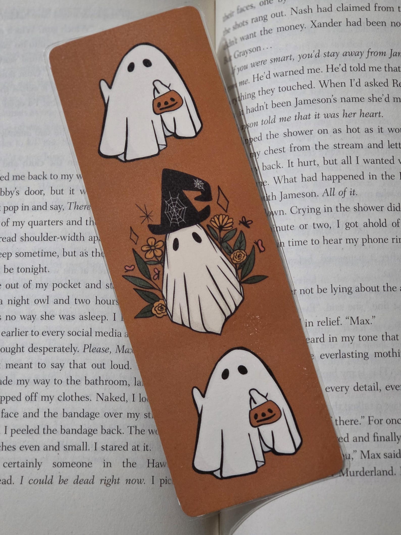 Halloween Bookmarks | Cute Ghosts | Spooky | Pack of 4 - Etsy