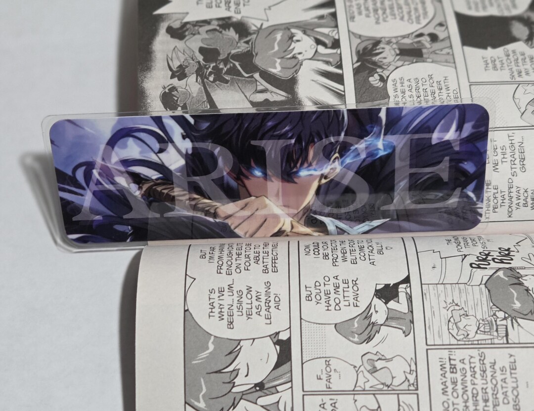 Solo Leveling Bookmark - Etsy