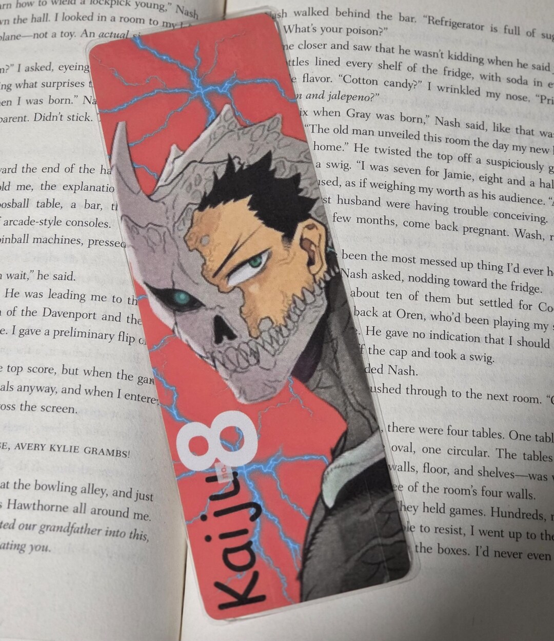 Kaiju No. 8 | Kafka Hibino| Bookmark | Anime Gift | Manga Necessity ...