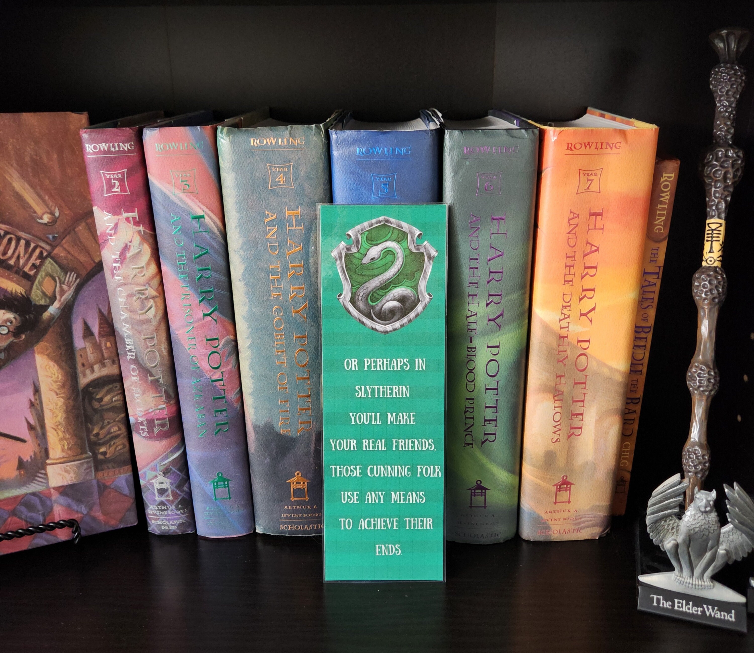 HP Bookmarks Hogwarts Houses Magic Bookmark HP Lovers Gift for Book ...