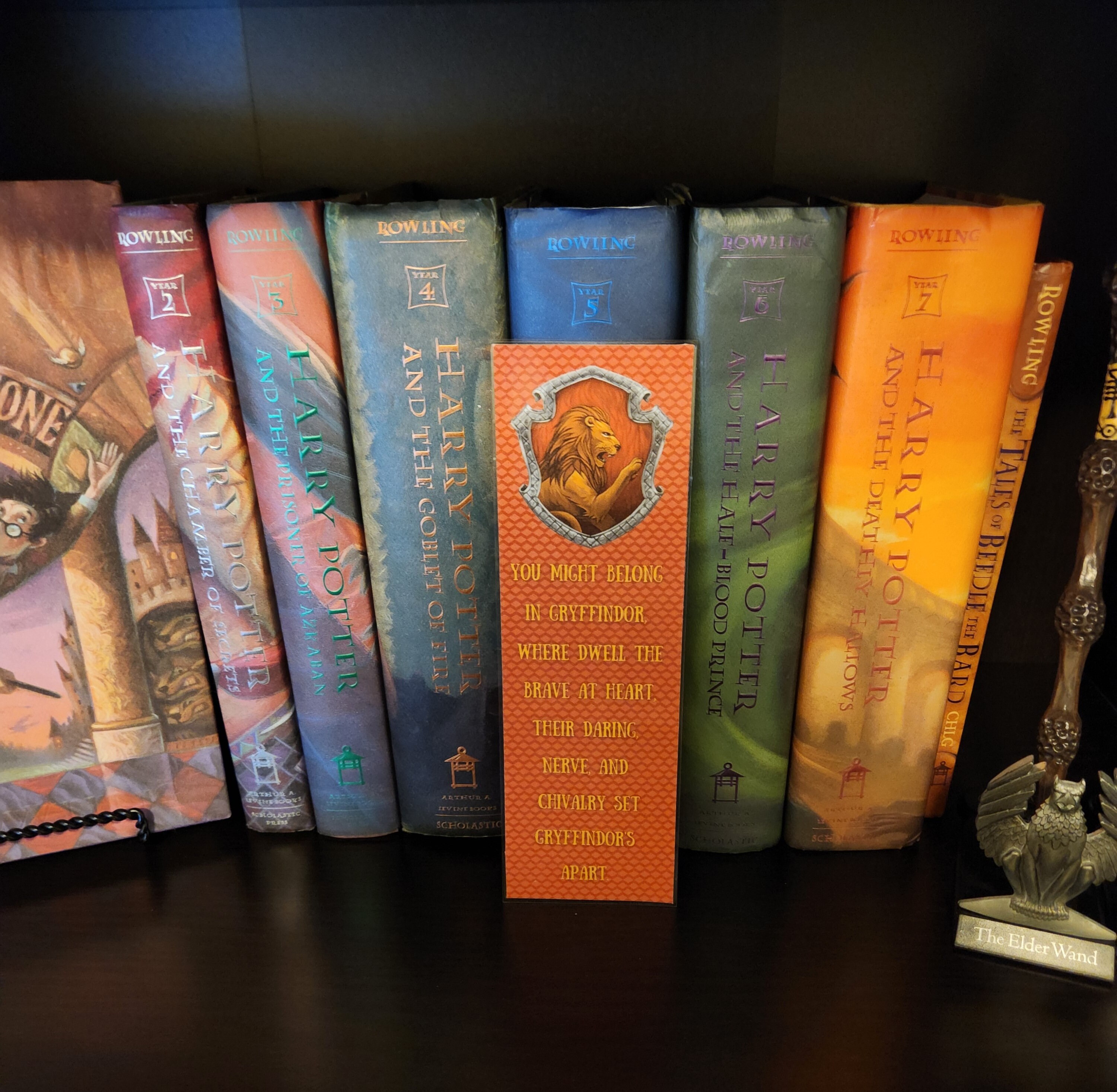 HP Bookmarks Hogwarts Houses Magic Bookmark HP Lovers Gift for Book ...