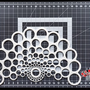 Bubbles - 1.5" Tech Grip Custom Flow Fans , Practice Fans, Day Fans ...