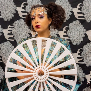 Asian Sun - 1.5" Tech Grip Custom Flow Fans , Practice Fans, Day Fans ...