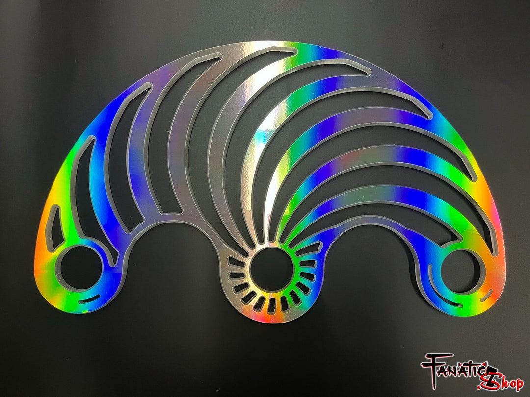 Hypno Hologram Performance - 1.75" Tech Grip Flow Fans , Practice Fans ...