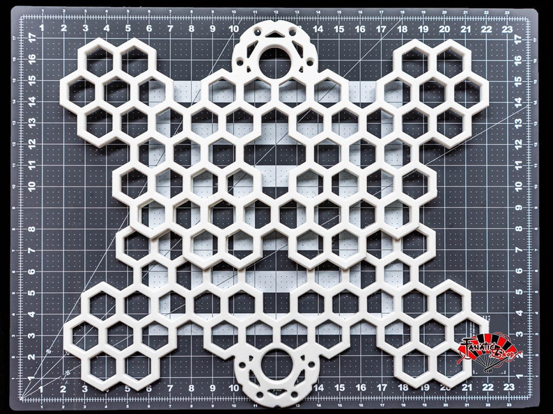 Hive - 1.5" Tech Grip Custom Flow Fans , Practice Fans, Day Fans, Tech ...