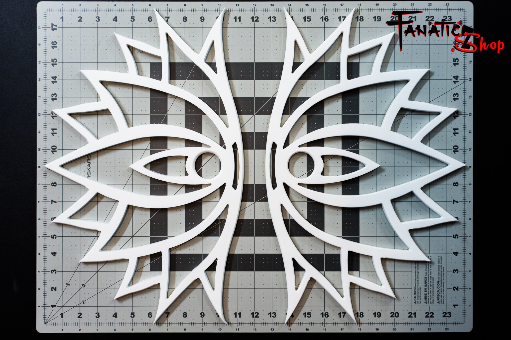 Owl Lotus - 1.5" Tech Grip Custom Flow Fans , Practice Fans, Day Fans ...