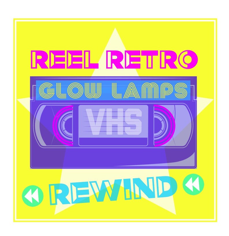 ACID HOUSE Smiley Face Rave Vhs Lamp Old Skool 90s Acid - Etsy