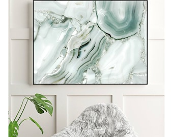 Mint Green Wall Art - Etsy UK