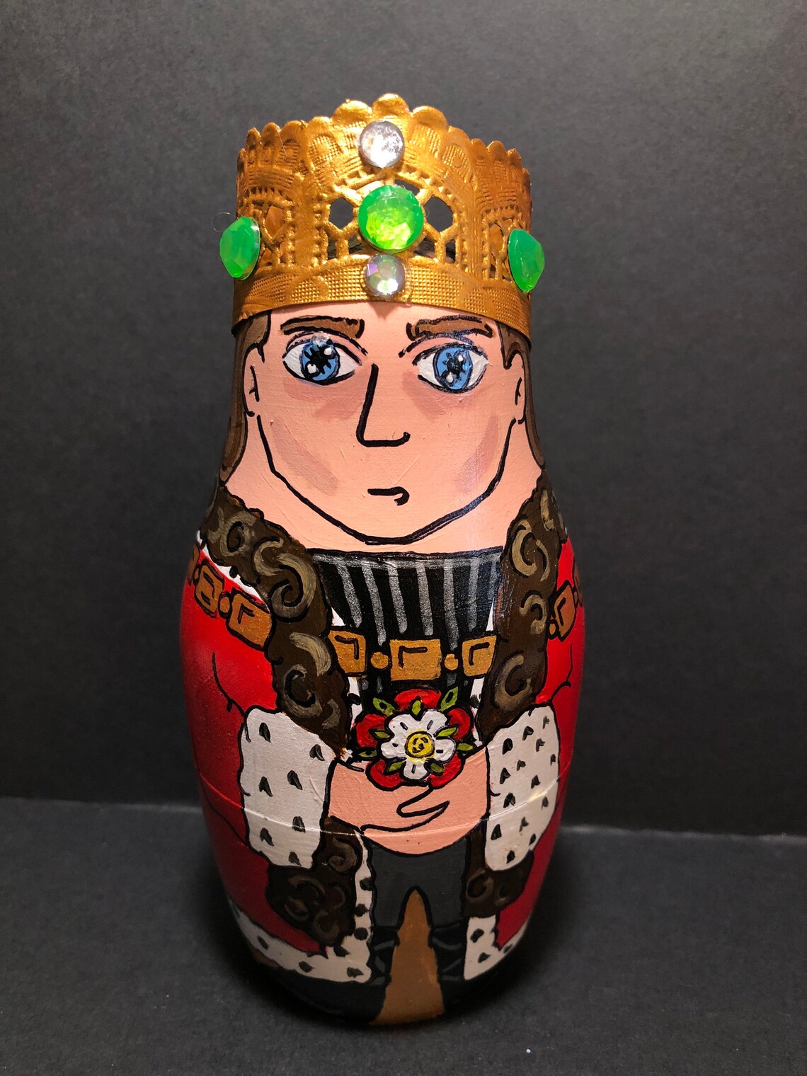 The Tudor Monarchy Nesting Dolls - Etsy