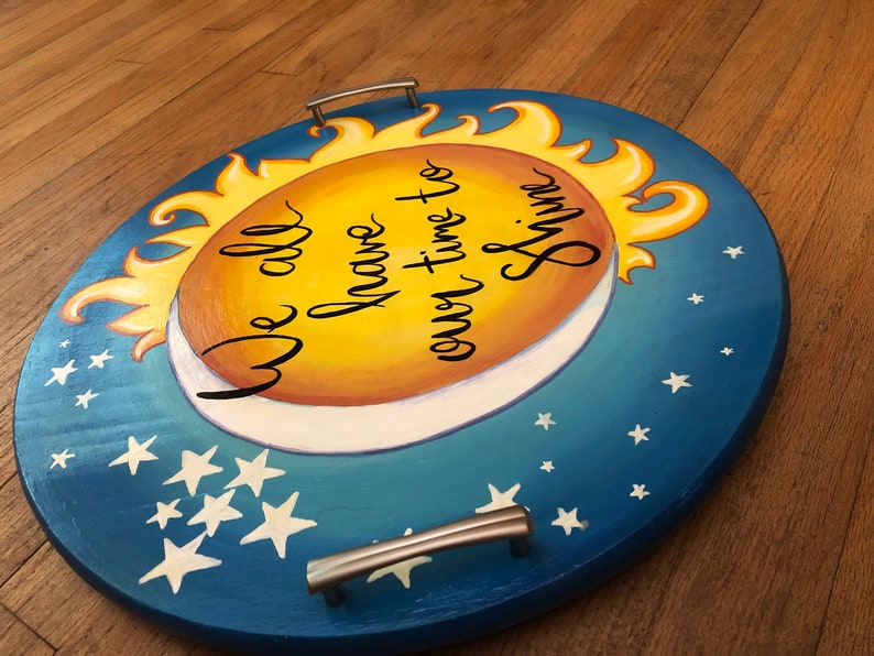 Hand Painted Lazy Susan - Etsy