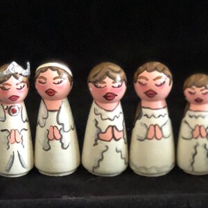 Romanov Family Peg Dolls - Etsy