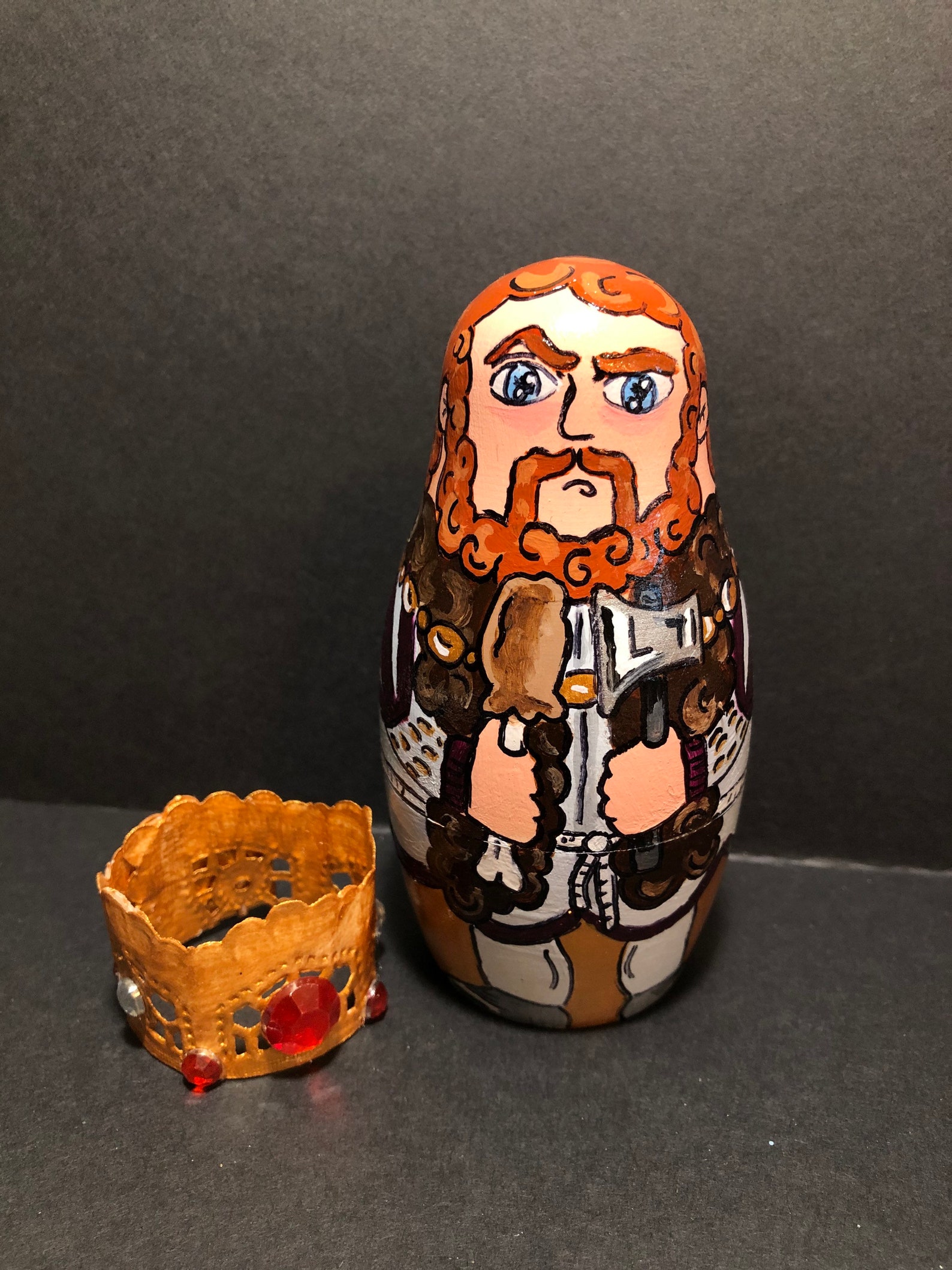 The Tudor Monarchy Nesting Dolls - Etsy