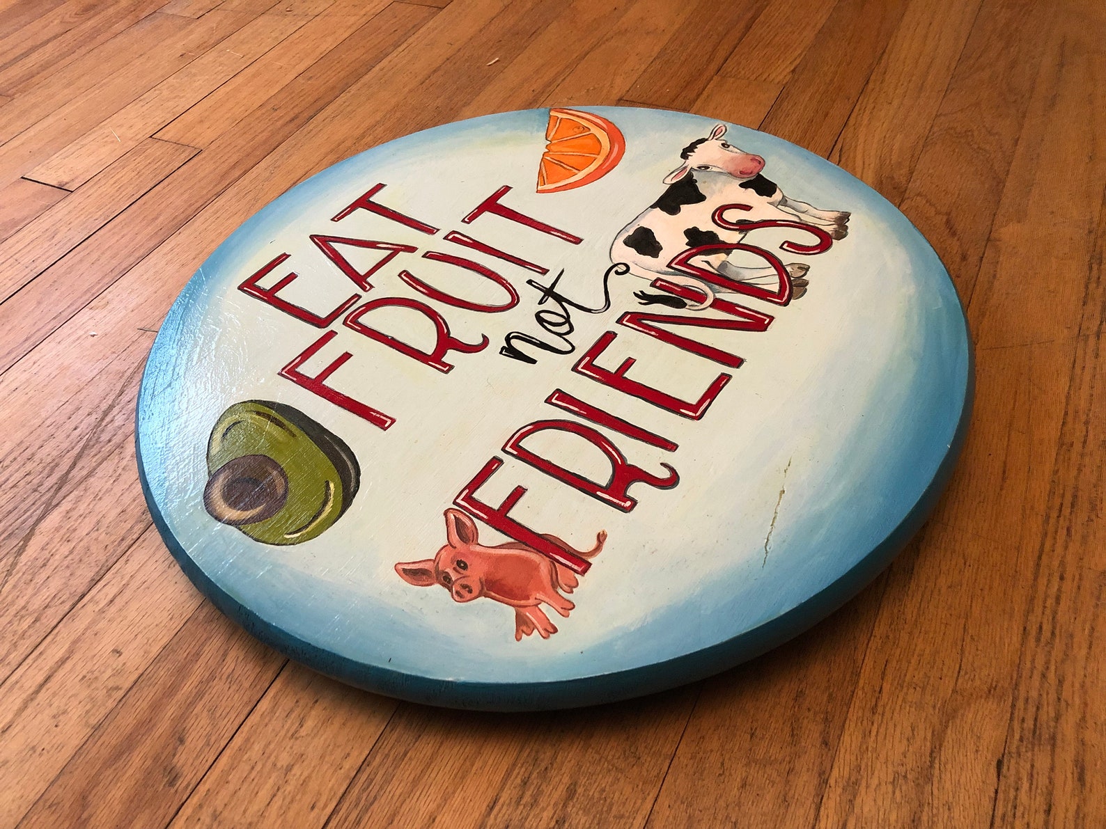 Hand Painted Lazy Susan - Etsy