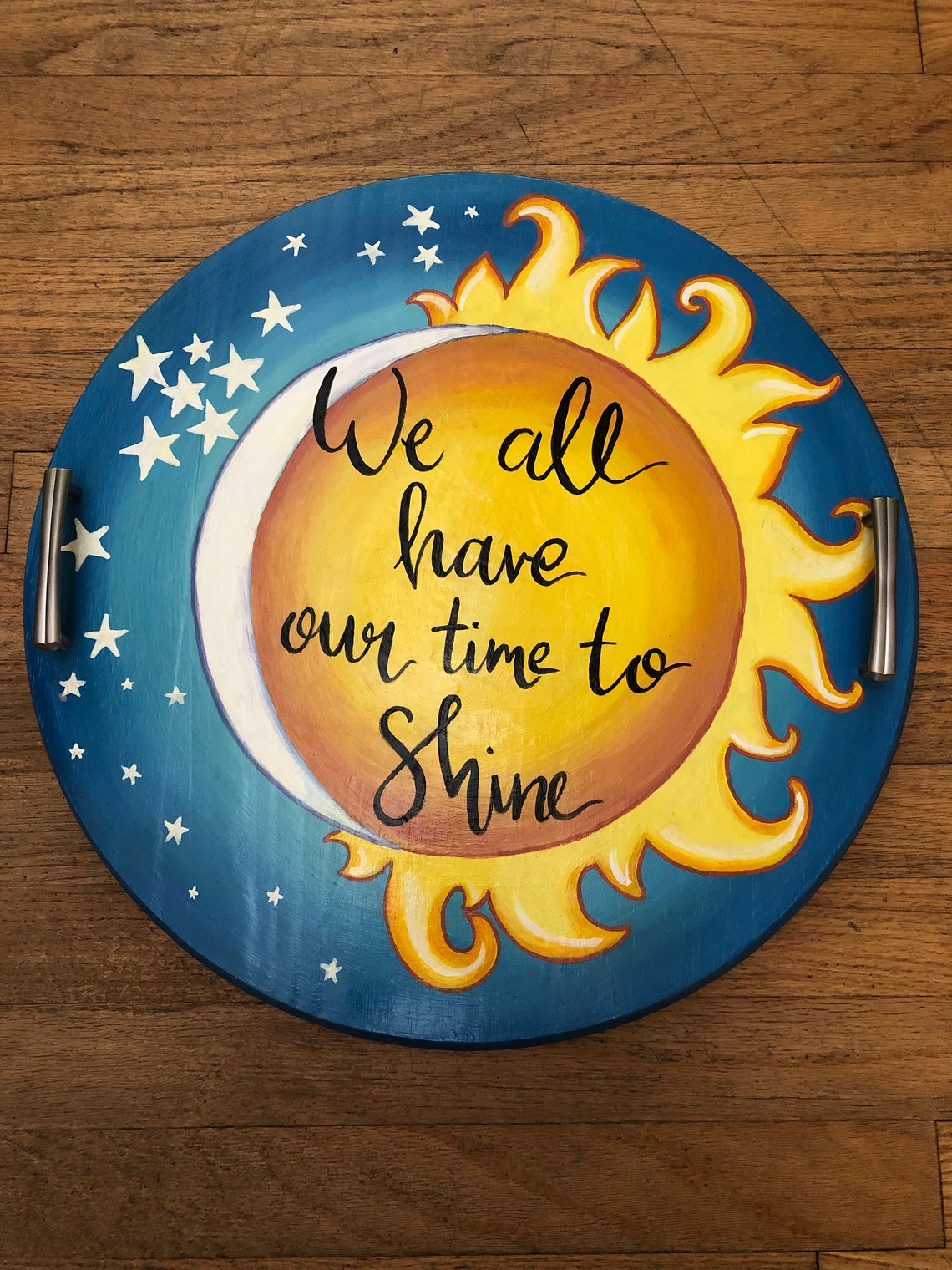 Hand Painted Lazy Susan - Etsy