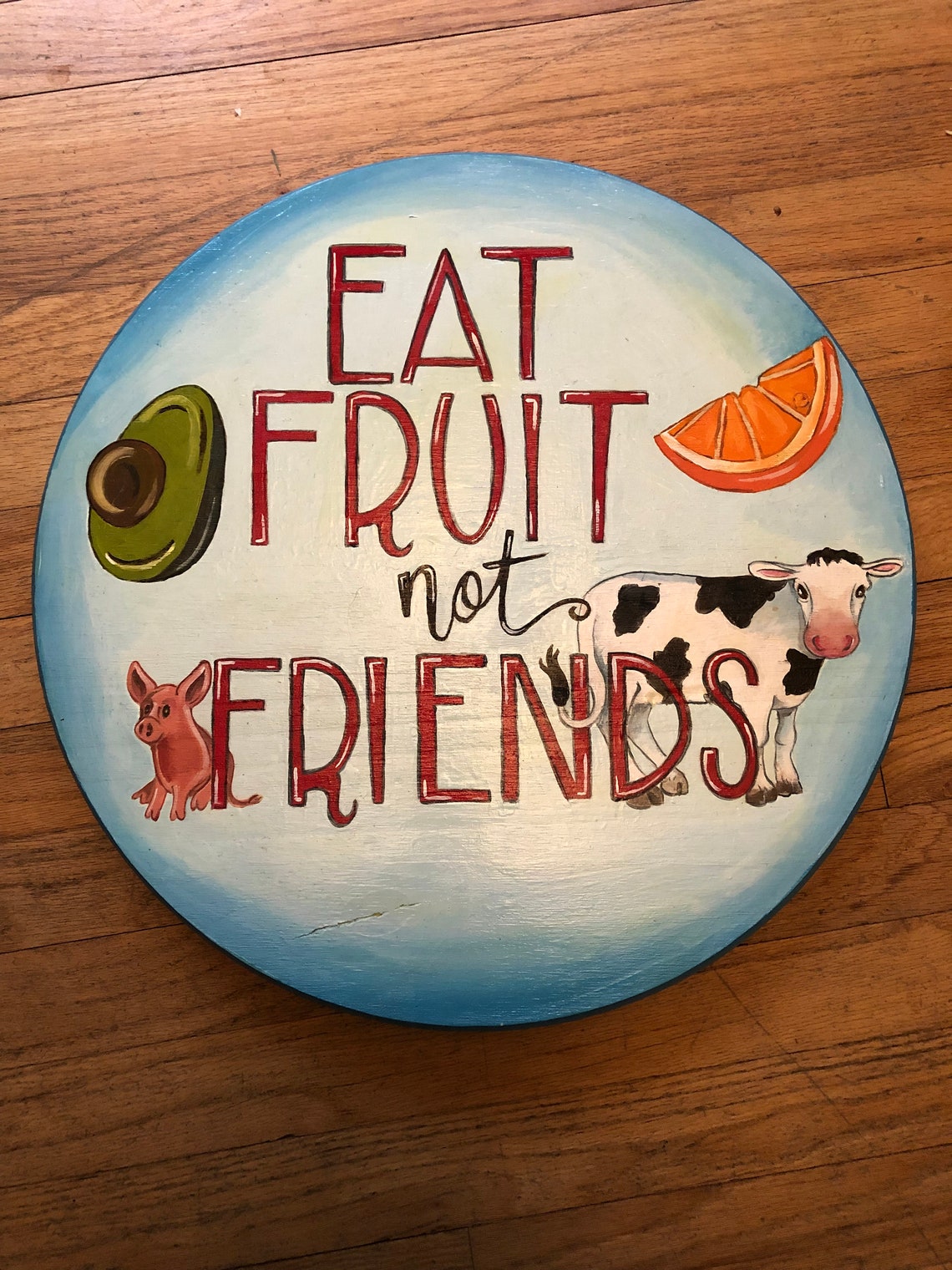 Hand Painted Lazy Susan - Etsy