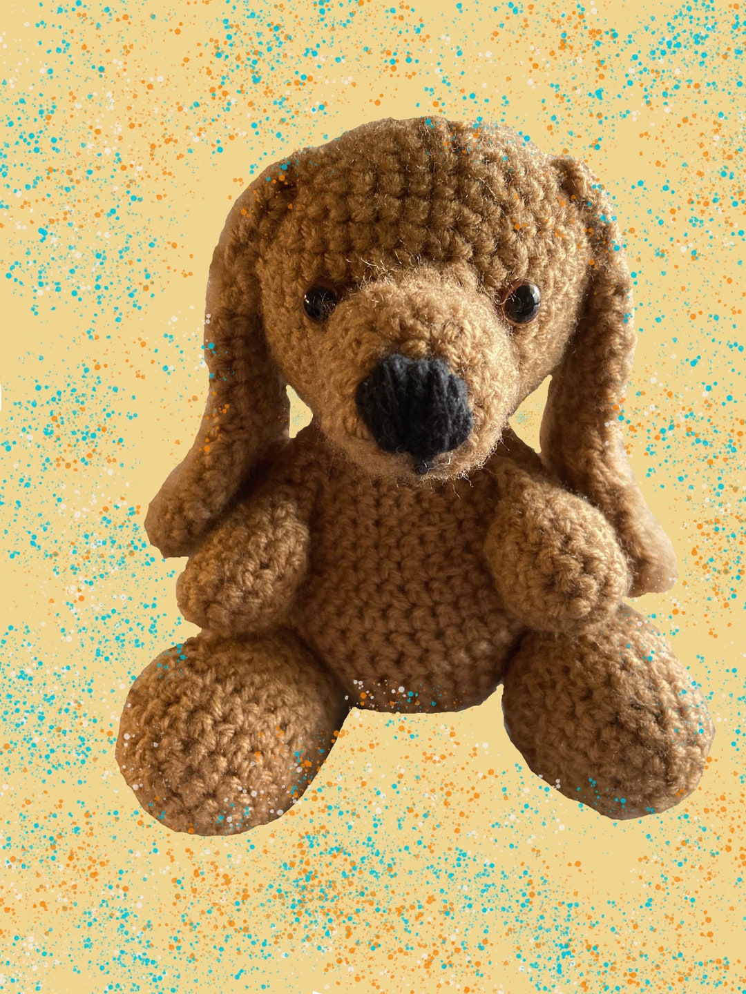 PATTERN: Chase the Cocker Spaniel Amigurumi Pattern, Crochet Pattern ...