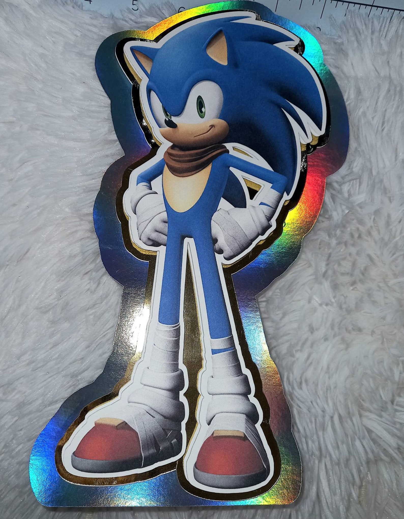 Sonic the Hedgehog Table Stand Decoration - Etsy
