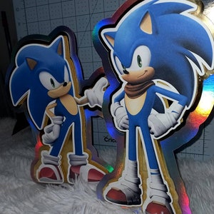 Sonic the Hedgehog Table Stand Decoration - Etsy