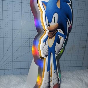 Sonic the Hedgehog Table Stand Decoration - Etsy