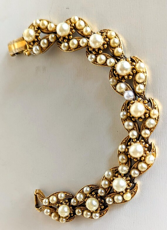 1960’s Florenza Victorian Renaissance Revival Floral … - Gem