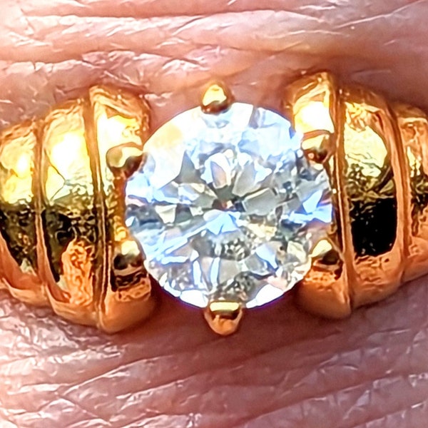 14k Hge Lind Ring - Etsy