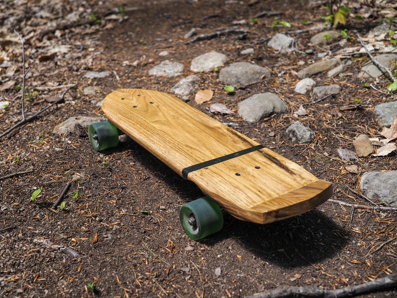 24" Handmade Cruiser Deck — Elm — Solid Series — Pine Tree Skate Co. - Etsy