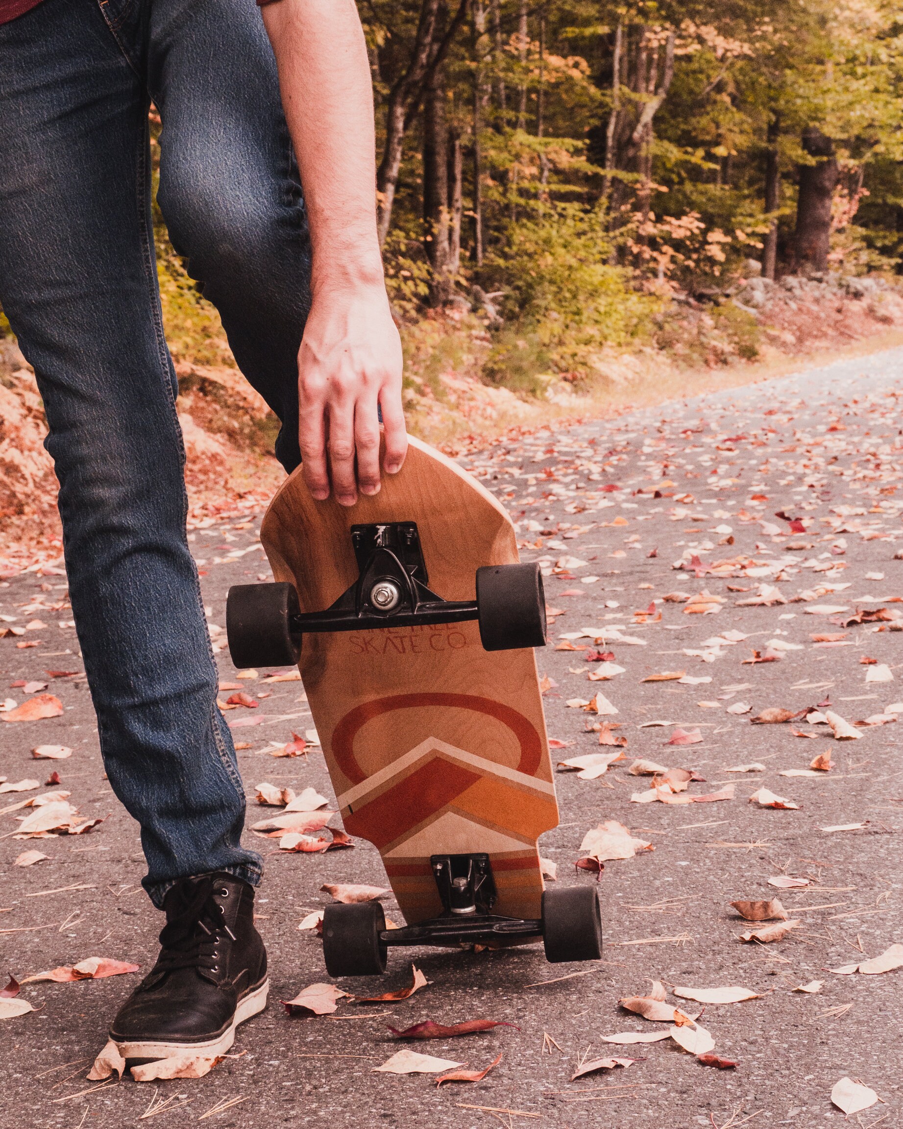 Handmade Skateboard Deck Peppermint Pine Tree Skate Co. - Etsy