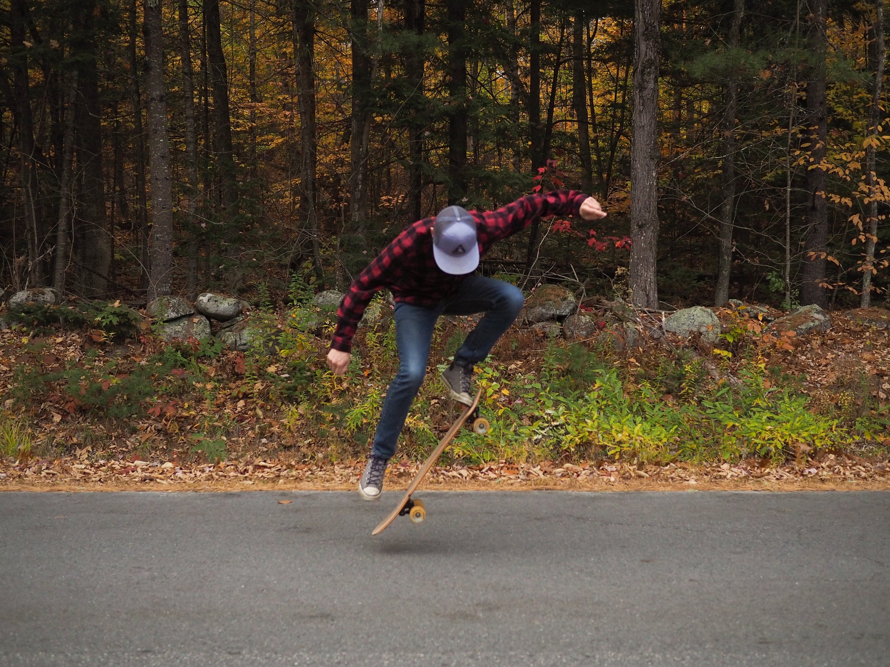 Handmade Skateboard Deck 32 Last Leaf Pine Tree Skate Co. - Etsy