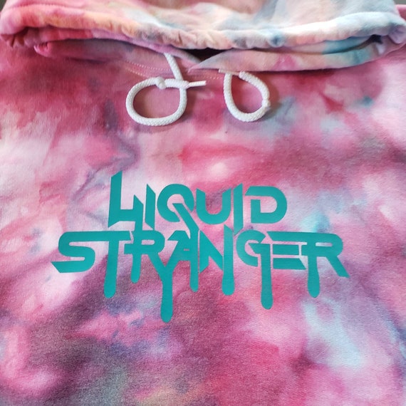 Liquid Stranger Tie Dye Pullover Hoodie Sz XL | Etsy