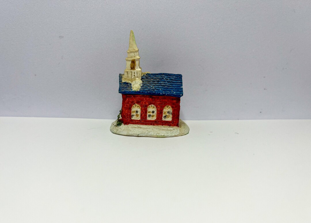 Tiny Adorable Miniature Cottage House Hand Painted & Vintage Perfect ...