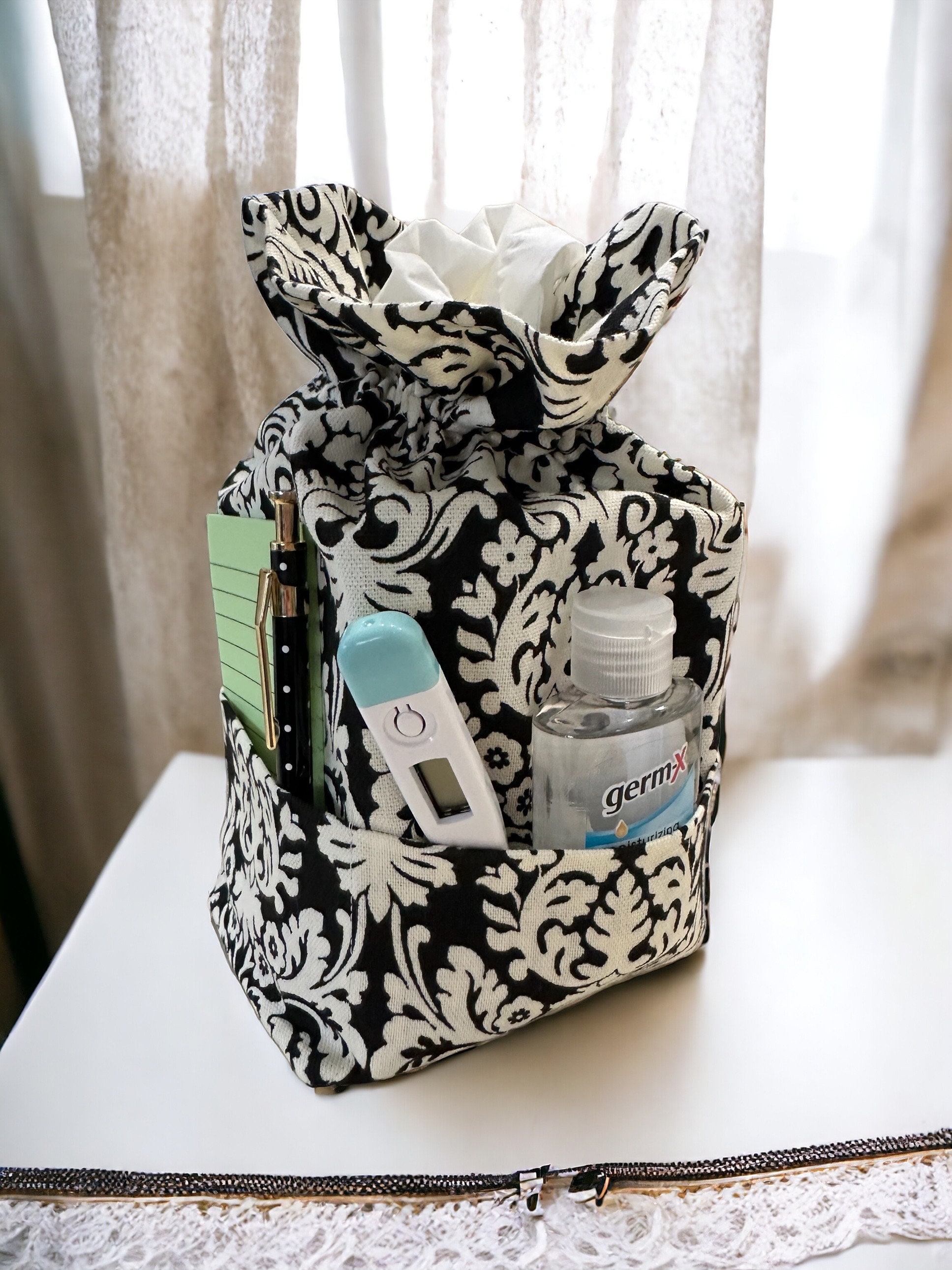 Tissue Box Cover With Pockets Get Well Gift Office Tissue Box and ...