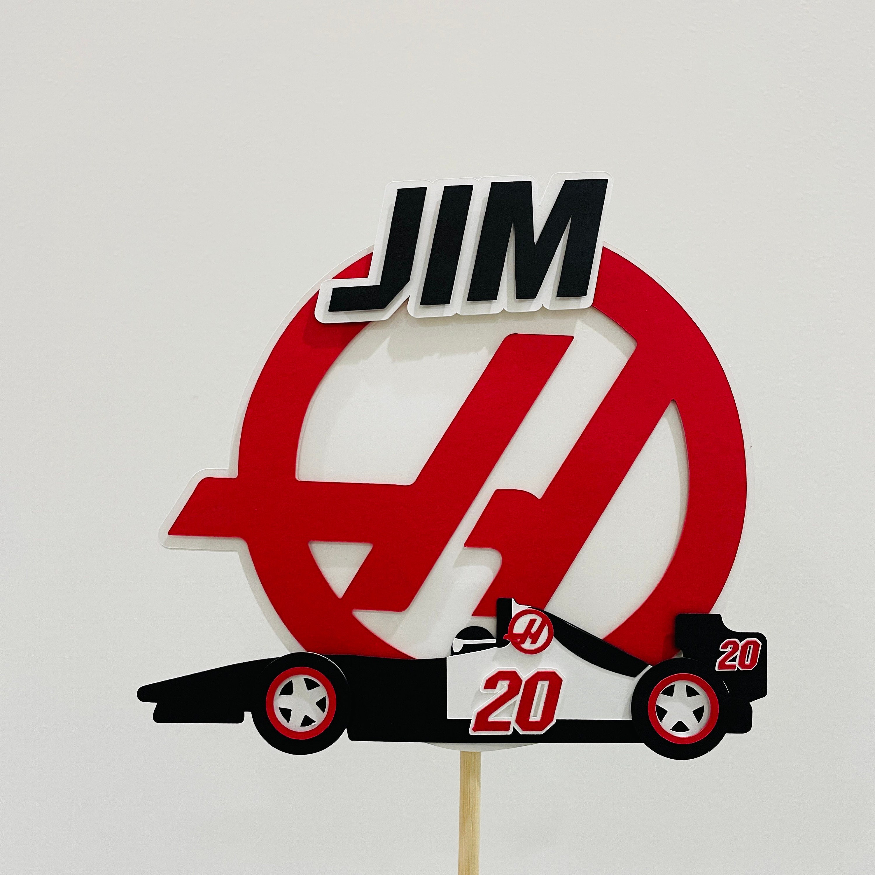 Personalized F1 Cake Topper Mercedes Formula 1 Cake Topper | Etsy