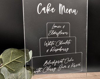 Acrylic Cake Stand - Etsy