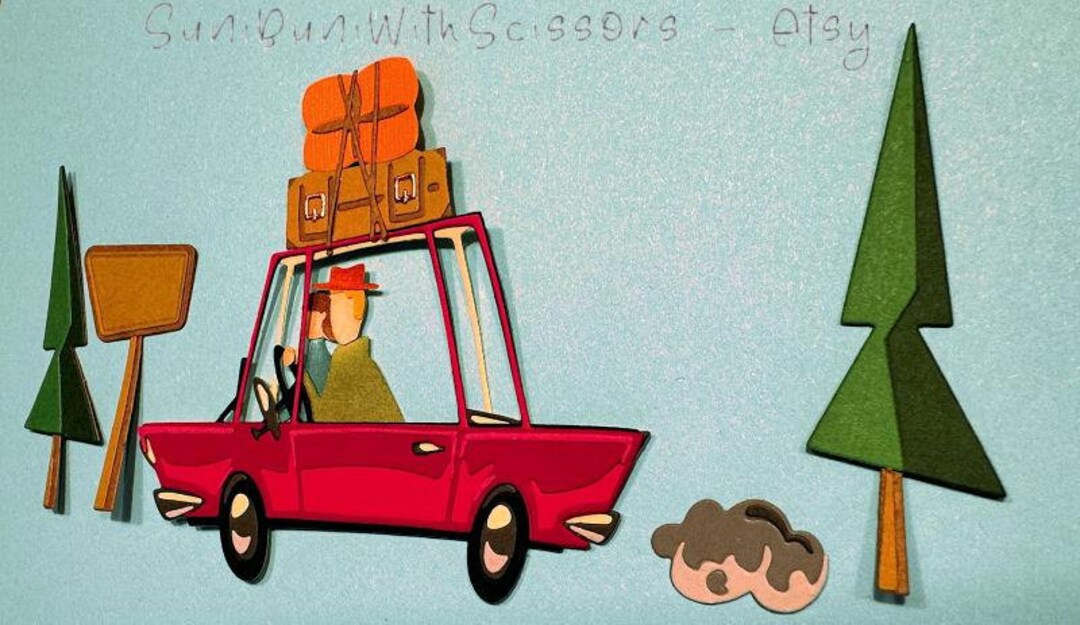 Road Trip Cutouts - Etsy